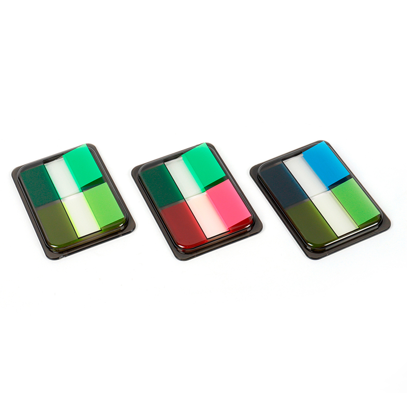 Custom Pop Up Memo Tabs Desktop PET Sticky Notes with Ruler Set from ...
