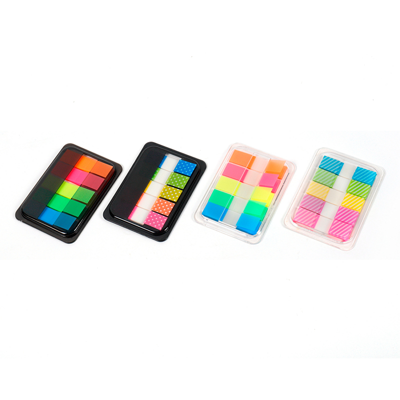 Custom Pop Up Memo Tabs Desktop PET Sticky Notes with Ruler Set from ...